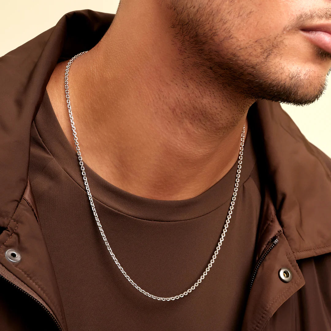 Samy Cable Silver Chain The Silver Essence Samy Cable Silver Chain The Silver Essence