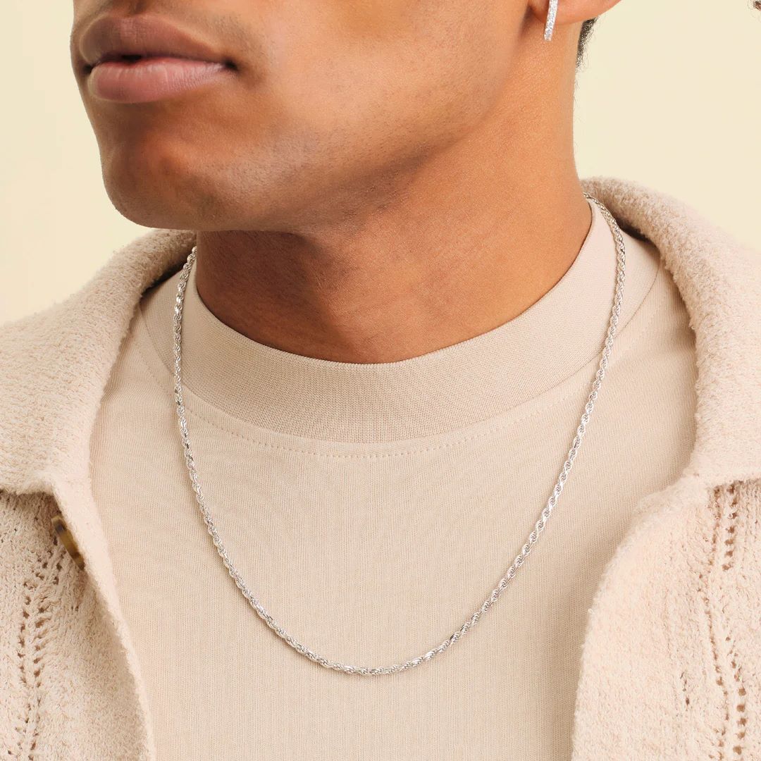 Rope Silver Chain – The Silver Essence