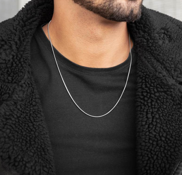 CHAMBER SILVER CHAIN – The Silver Essence