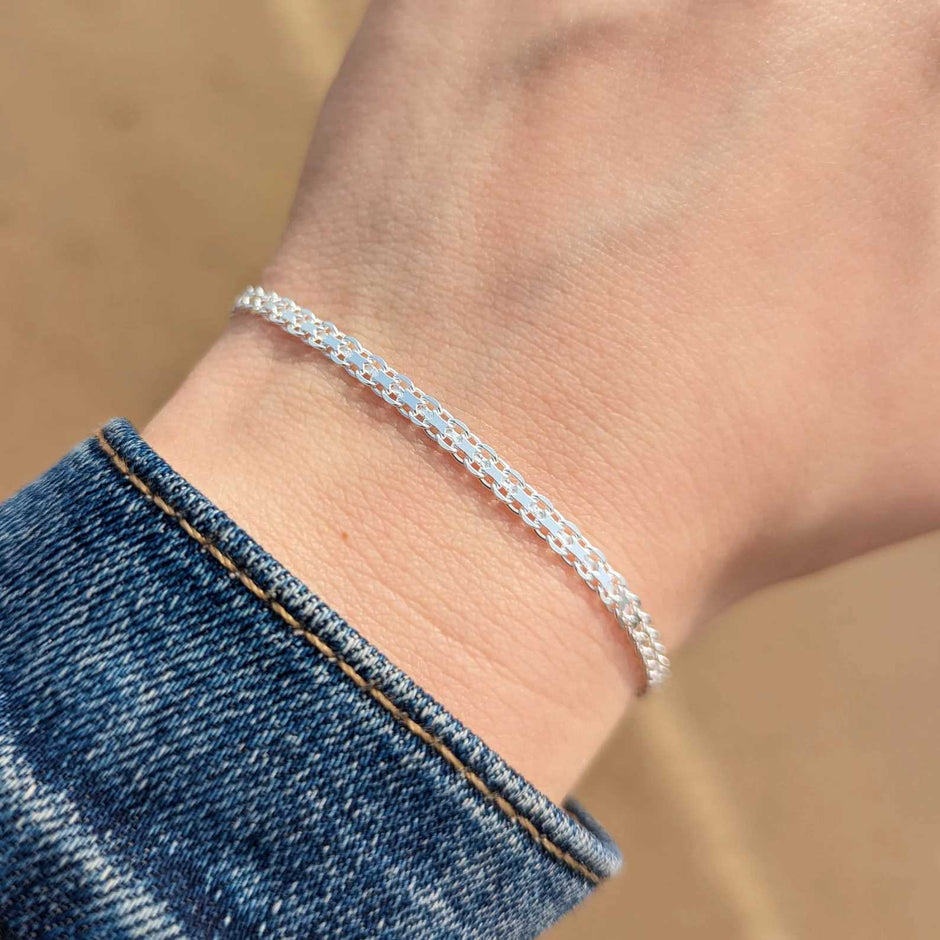 Buy Pure Chandi Silver Bracelet For Women Online In India | Women ...